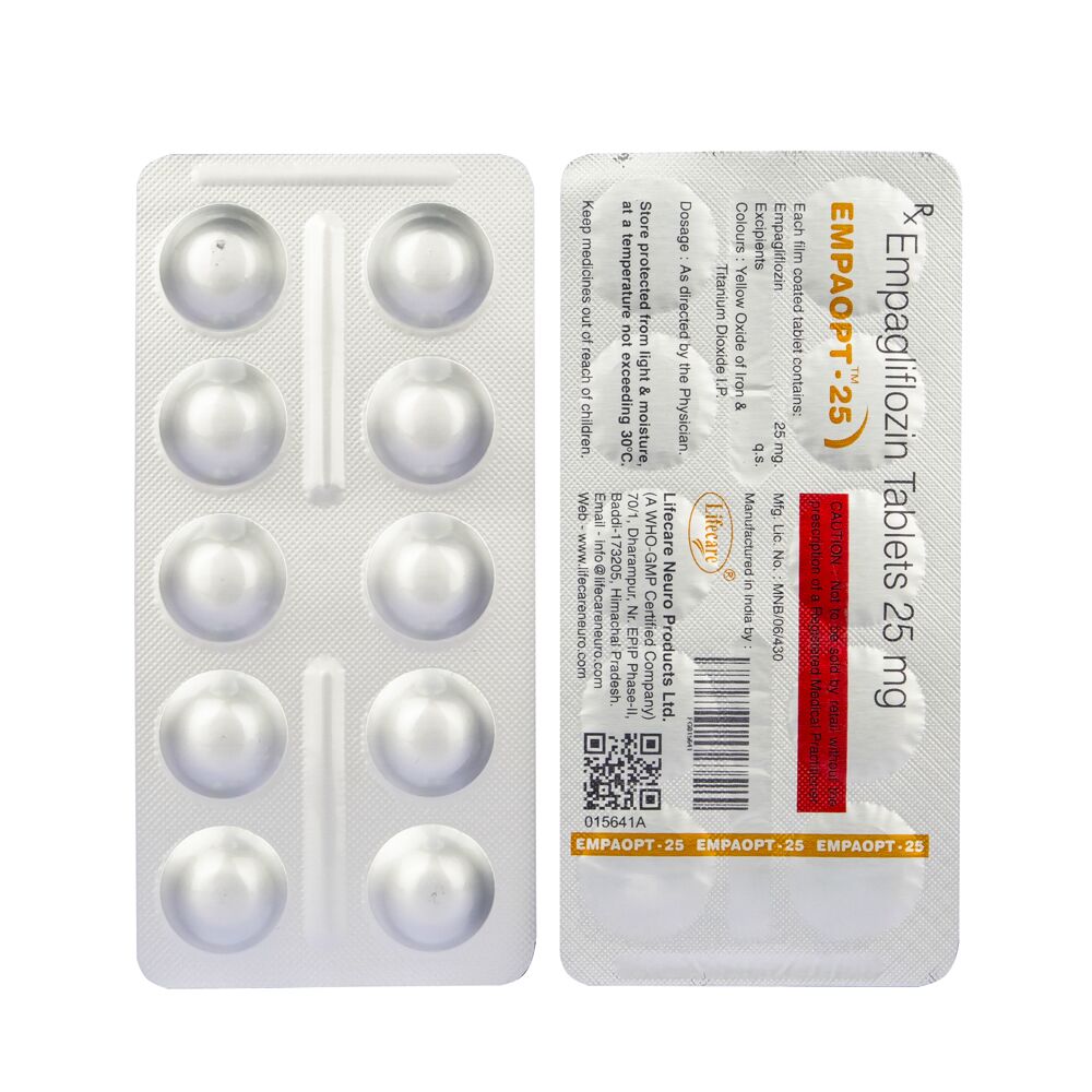 Empagliflozin Tablets Manufacturer | Supplier | Price in India